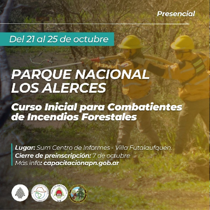 Curso Inicial para Combatientes de Incendios Forestales